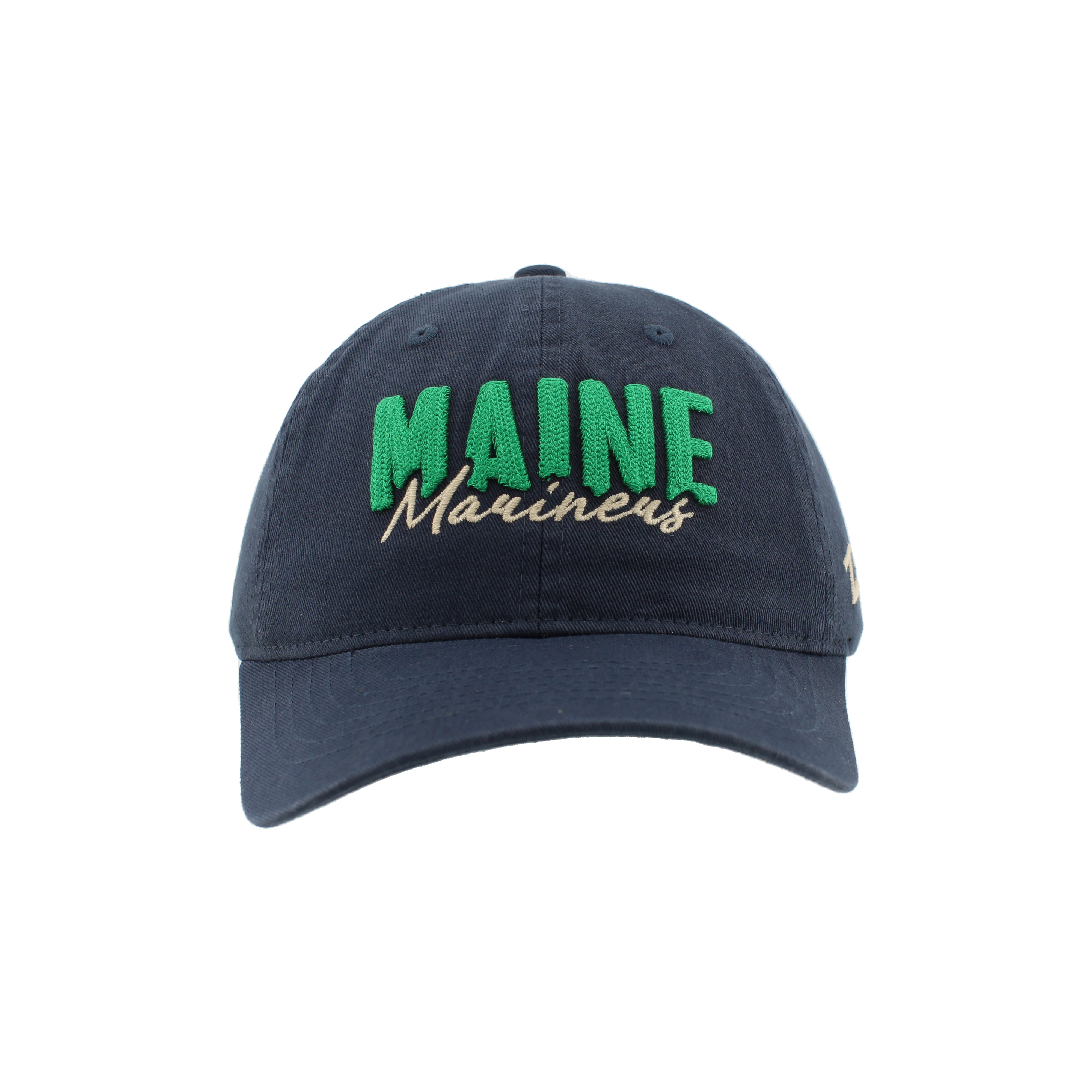 Navy Mariners Script Hat – Official Maine Mariners Team Store