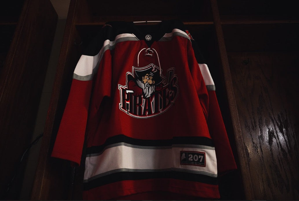 Pirates Pro Replica Jersey RED YOUTH – Official Maine Mariners Team Store